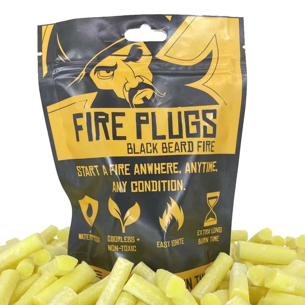 Black Beard Fire Plugs | Waterproof and Windproof – Survival Gear BSO