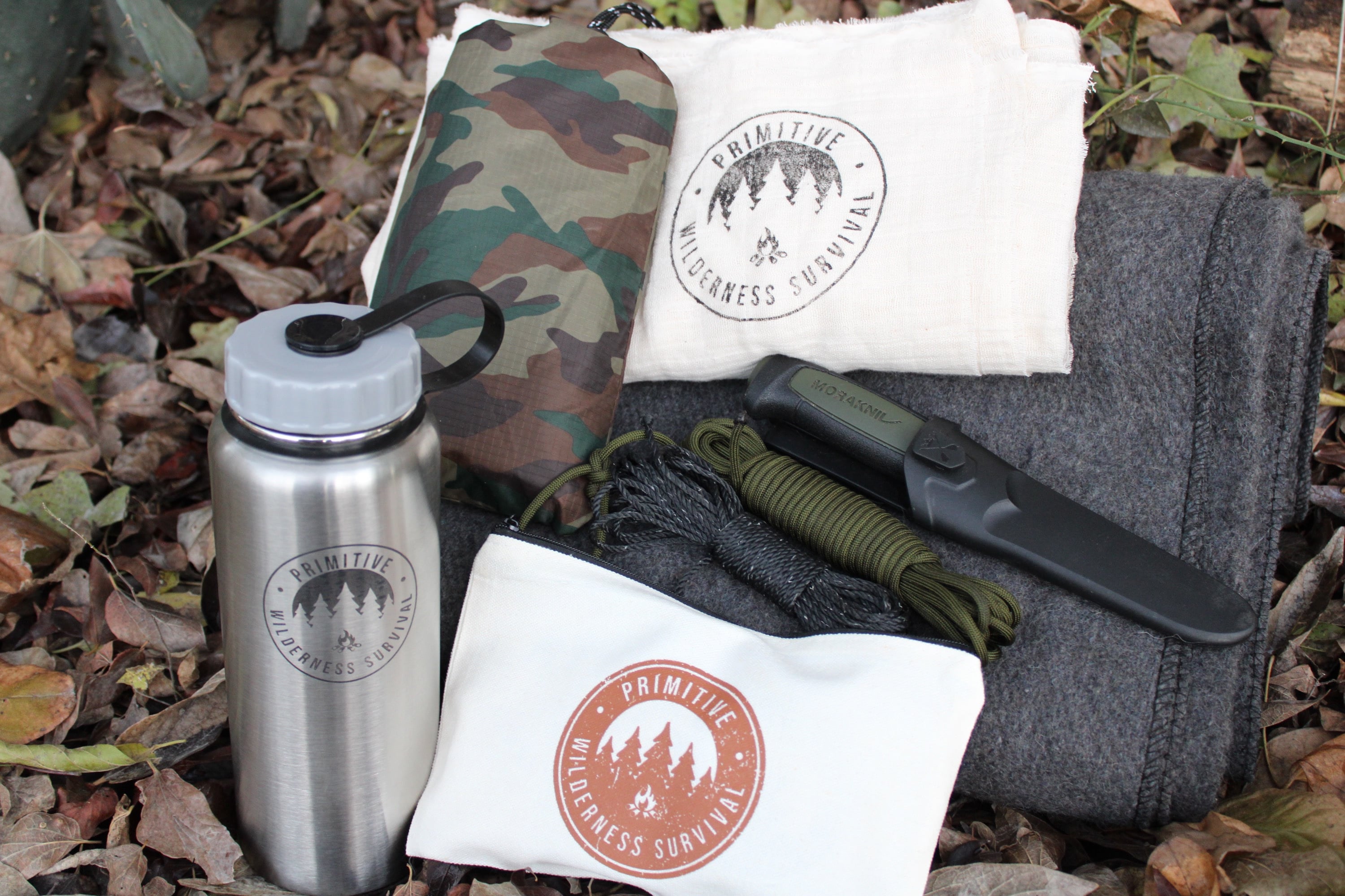 Primitive Wilderness Survival Kit | Survival Student Kits – Survival ...